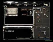 Inventory | Resident Evil Wiki | Fandom