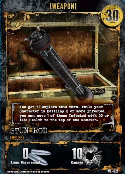 Stun Rod (WE-028) | Resident Evil Wiki | Fandom