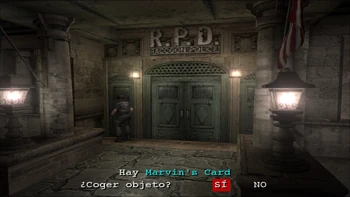 Tarjeta de Marvin | Resident Evil Wiki | Fandom