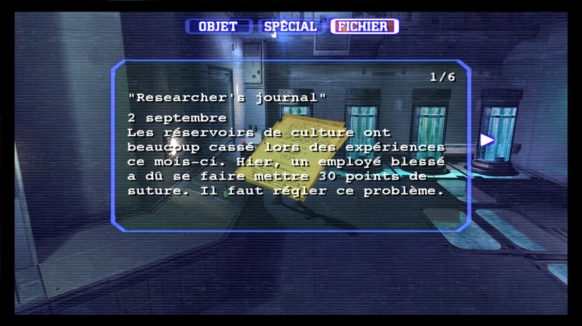 Researcher's journal | Wiki Resident Evil | Fandom