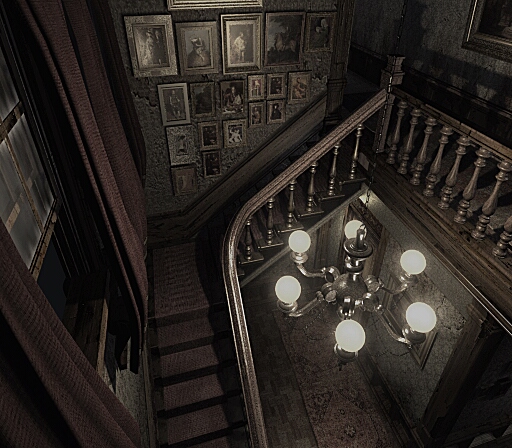 East staircase | Resident Evil Wiki | Fandom