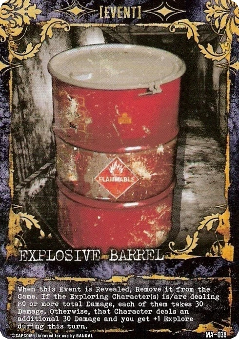 Explosive Barrel (MA-038) | Resident Evil Wiki | Fandom