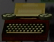 Typewriter | Resident Evil Wiki | Fandom