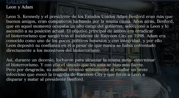 Leon y Adam | Resident Evil Wiki | Fandom