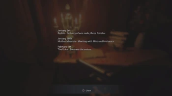 Guest Book | Resident Evil Wiki | Fandom