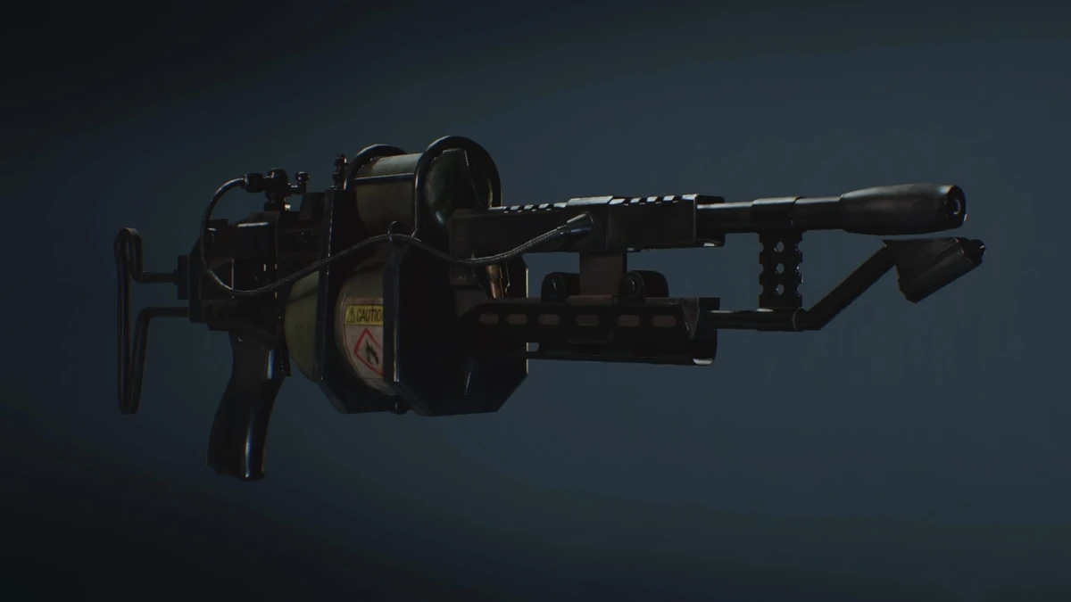 Lanzallamas químico | Resident Evil Wiki | Fandom