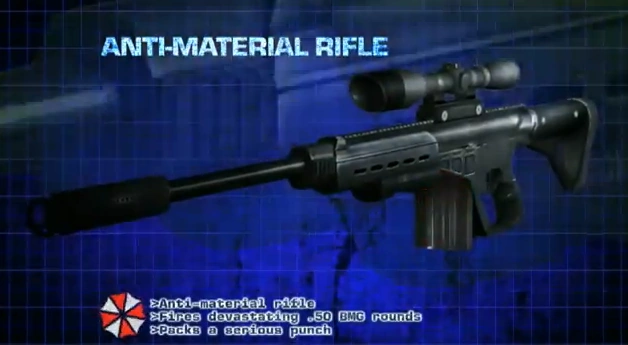Anti-Materiel Rifle | Resident Evil Wiki | Fandom