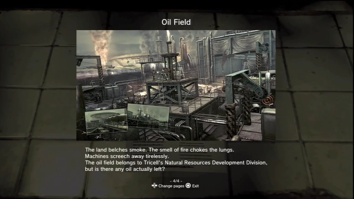 Oil Field | Resident Evil Wiki | Fandom