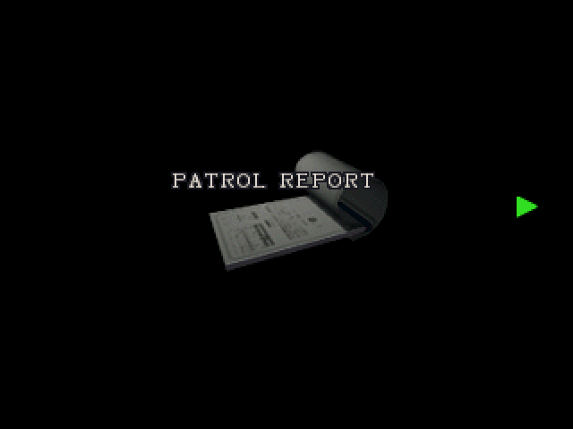 Patrol report | Resident Evil Wiki | Fandom