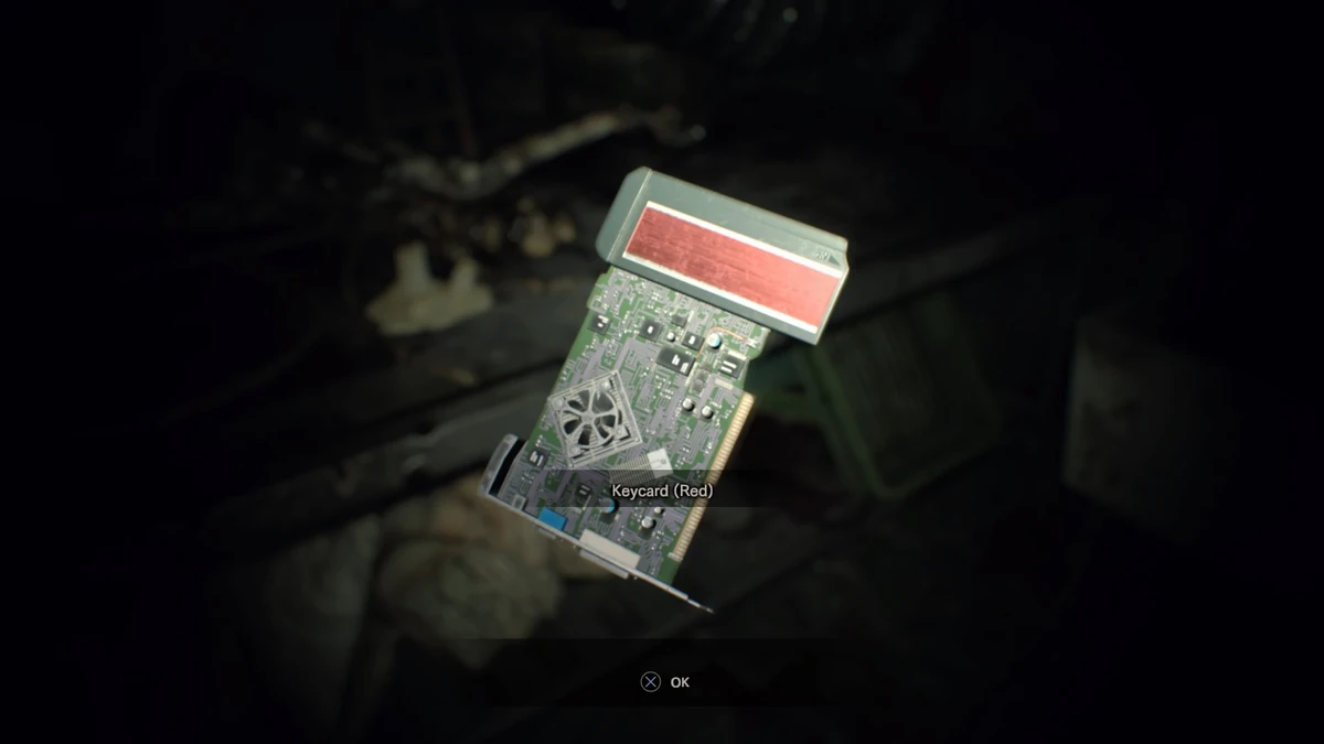 Keycard (Red) | Resident Evil Wiki | Fandom