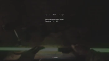 Experiment Notes | Resident Evil Wiki | Fandom