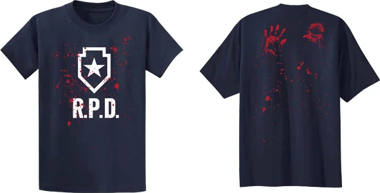Original "RPD" T-shirt | Resident Evil Wiki | Fandom