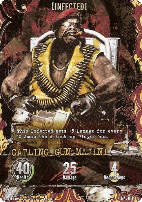 Gatling Gun Majini (MA-014) | Resident Evil Wiki | Fandom