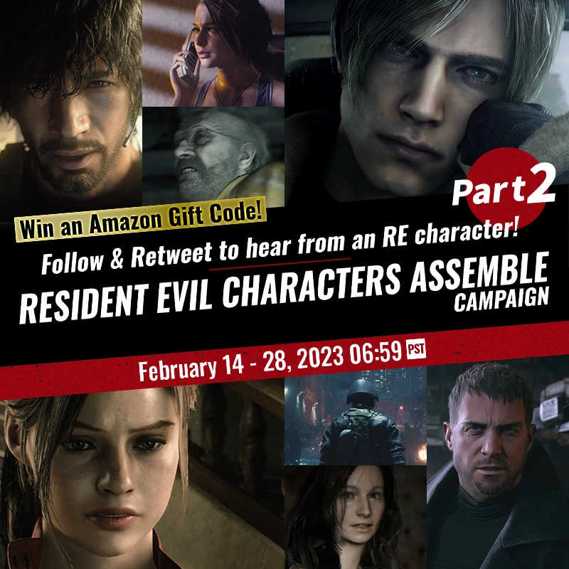 Resident Evil Characters Assemble Campaign Part 2 | Resident Evil Wiki ...
