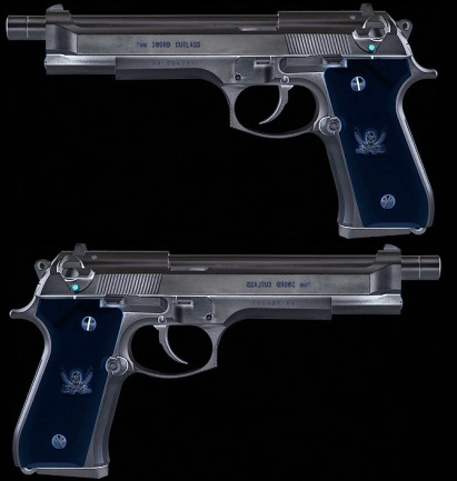 Jolly Rogers & Calico Jacks (Custom Beretta 92s) | Resident Evil Fanon ...