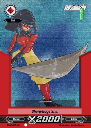 Sharp-Edge Shin | Resolution Breakers Wiki | Fandom