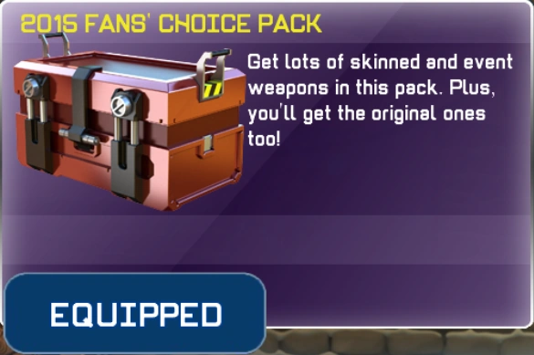 2015 Fans' Choice Pack | Respawnables Wiki | Fandom