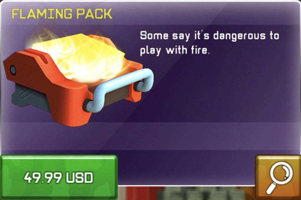 Flaming Pack | Respawnables Wiki | Fandom