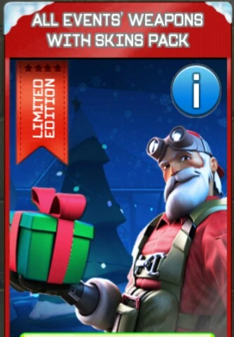 All Events' Weapons With Skins Pack | Respawnables Wiki | Fandom