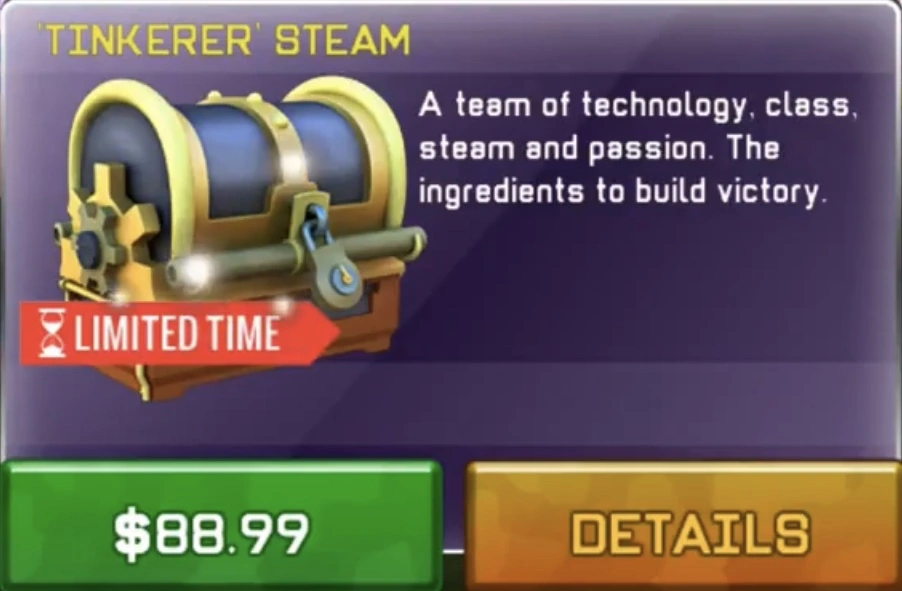 'Tinkerer' Steam | Respawnables Wiki | Fandom