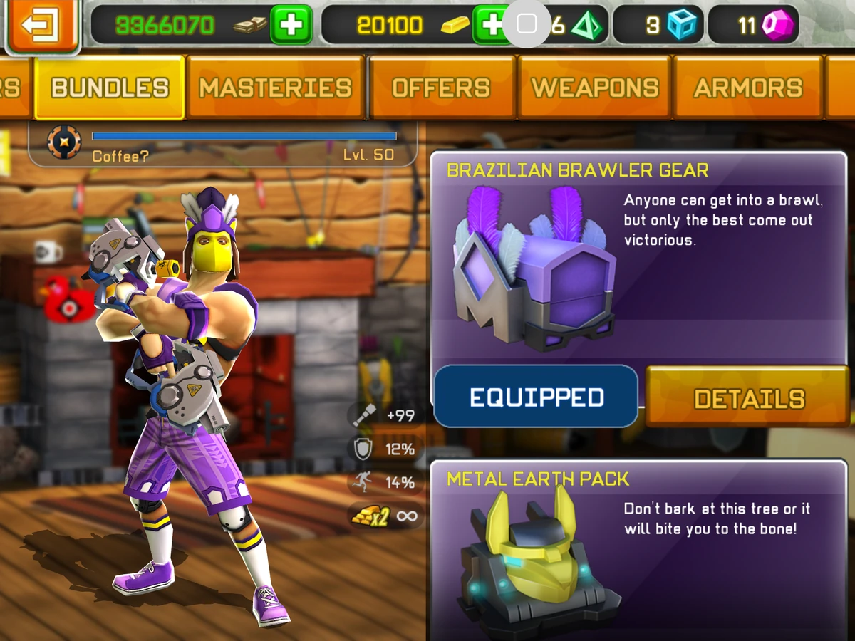 Brazilian Brawler Gear | Respawnables Wiki | Fandom