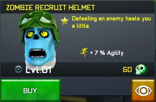 Zombie Recruit Helmet | Respawnables Wiki | Fandom