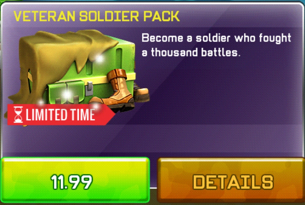 Veteran Soldier Pack | Respawnables Wiki | Fandom