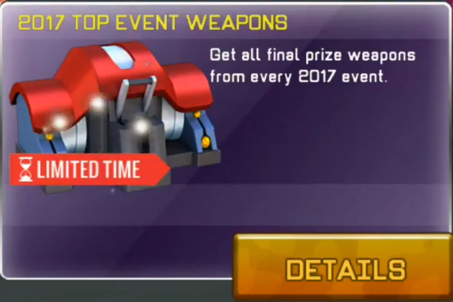 2017 Top Event Weapons | Respawnables Wiki | Fandom