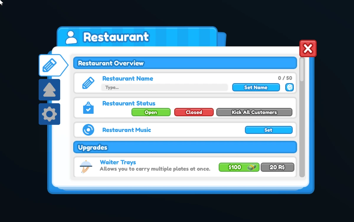 Restaurant Management | Restaurant Tycoon 2 Wiki | Fandom