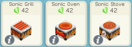 Sonic Appliances | Restaurant Story Wiki | Fandom