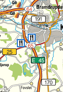 Denmark/E45/Hylkedal | Rest Stops and Service Plazas | Fandom
