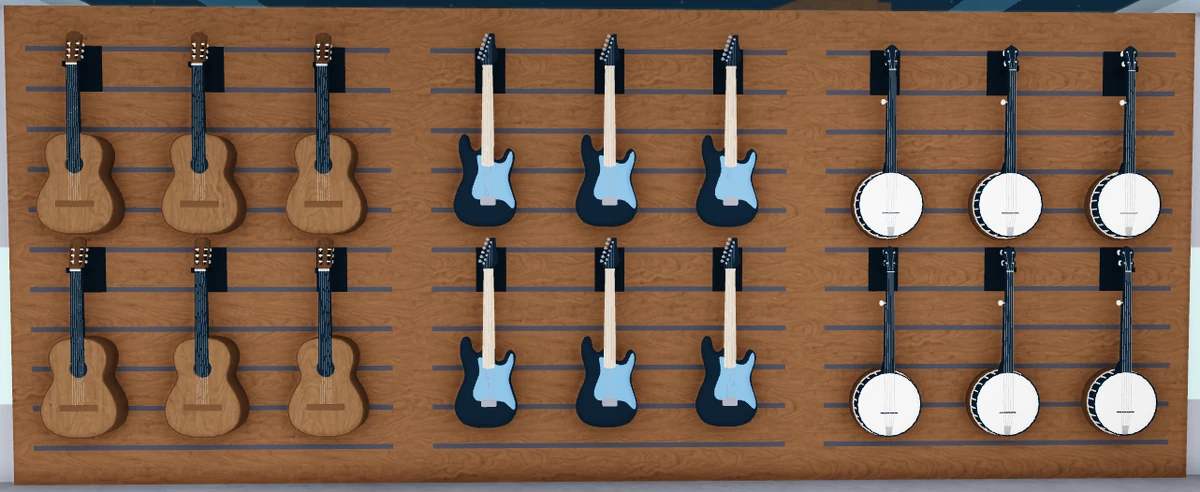 String Instruments | Retail Tycoon Wiki | Fandom