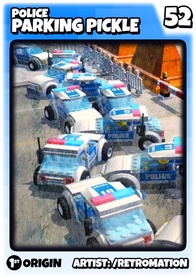 52 - Police Parking Pickle | RetoCard Wiki | Fandom
