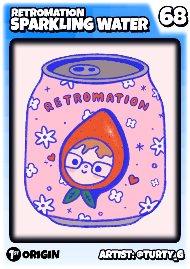 68 - Retromation Sparkling Water | RetoCard Wiki | Fandom