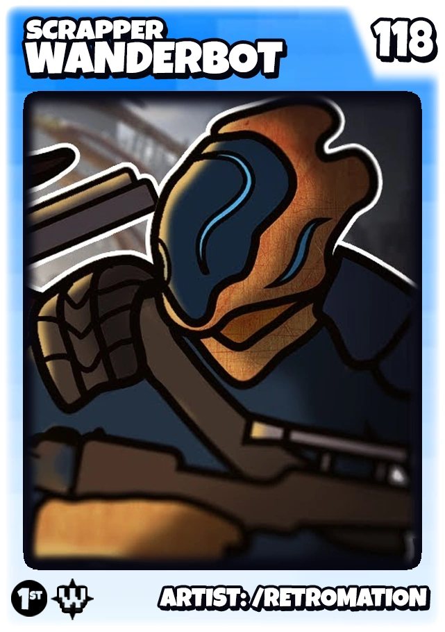 118 - Scrapper Wanderbot | RetoCard Wiki | Fandom