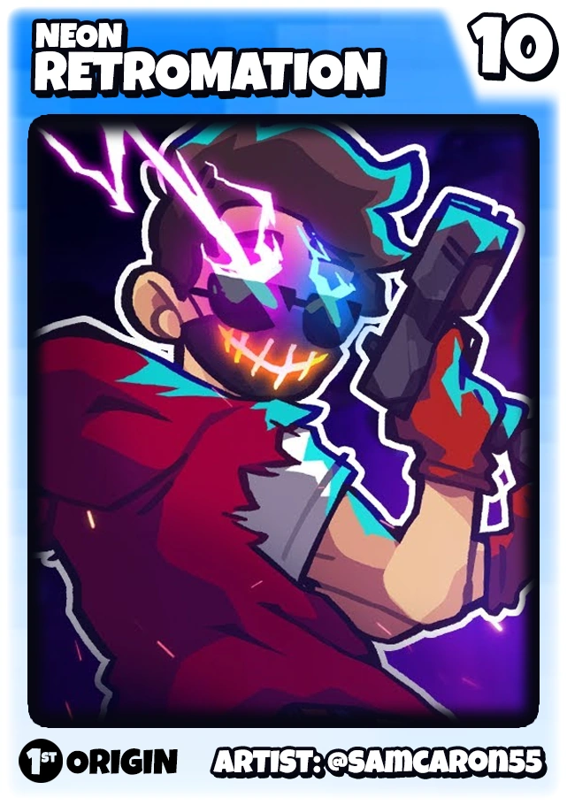 10 - Neon Retromation | RetoCard Wiki | Fandom
