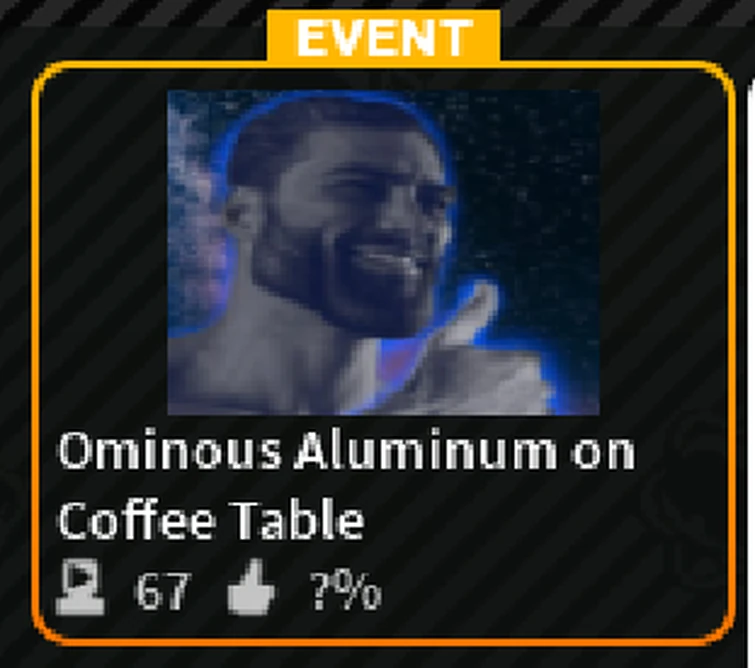 Ominous Aluminum on Coffee Table | Retro Dev Wiki | Fandom
