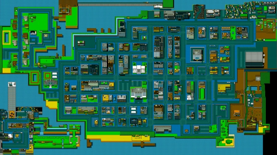 Mapa | Retro City Rampage Wiki | Fandom
