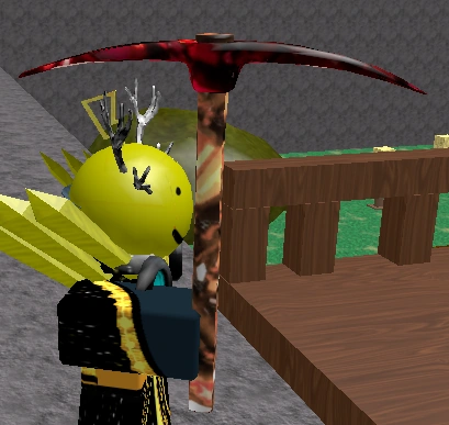 Ruby Pickaxe | RetroStudio Runeblox Wiki | Fandom