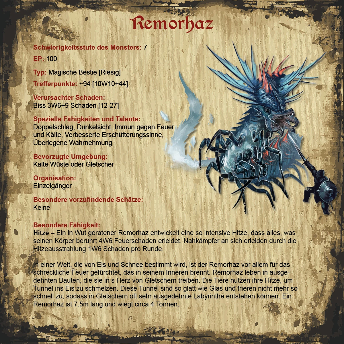 Remorhaz | Revaria Wiki | Fandom