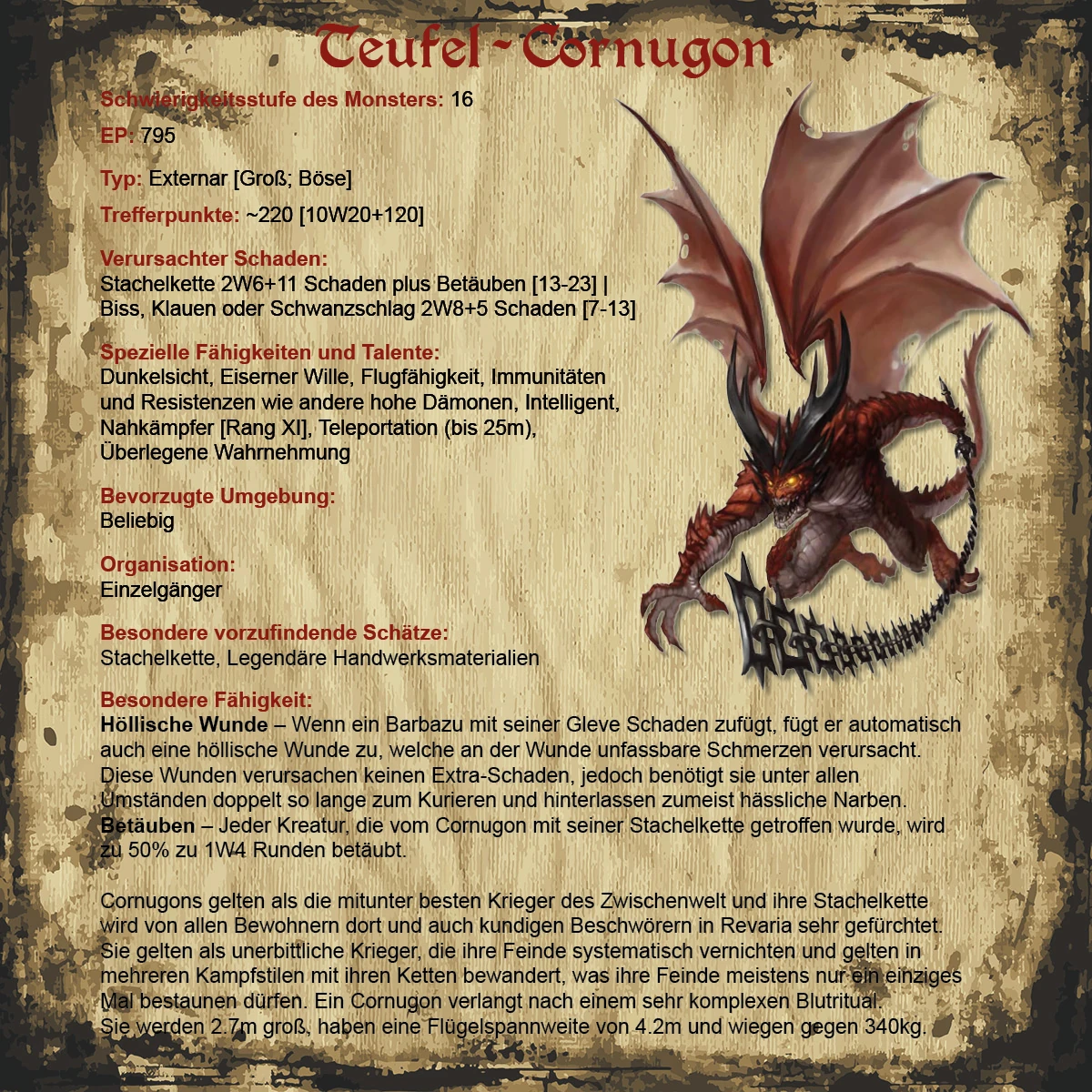 Teufel - Cornugon | Revaria Wiki | Fandom