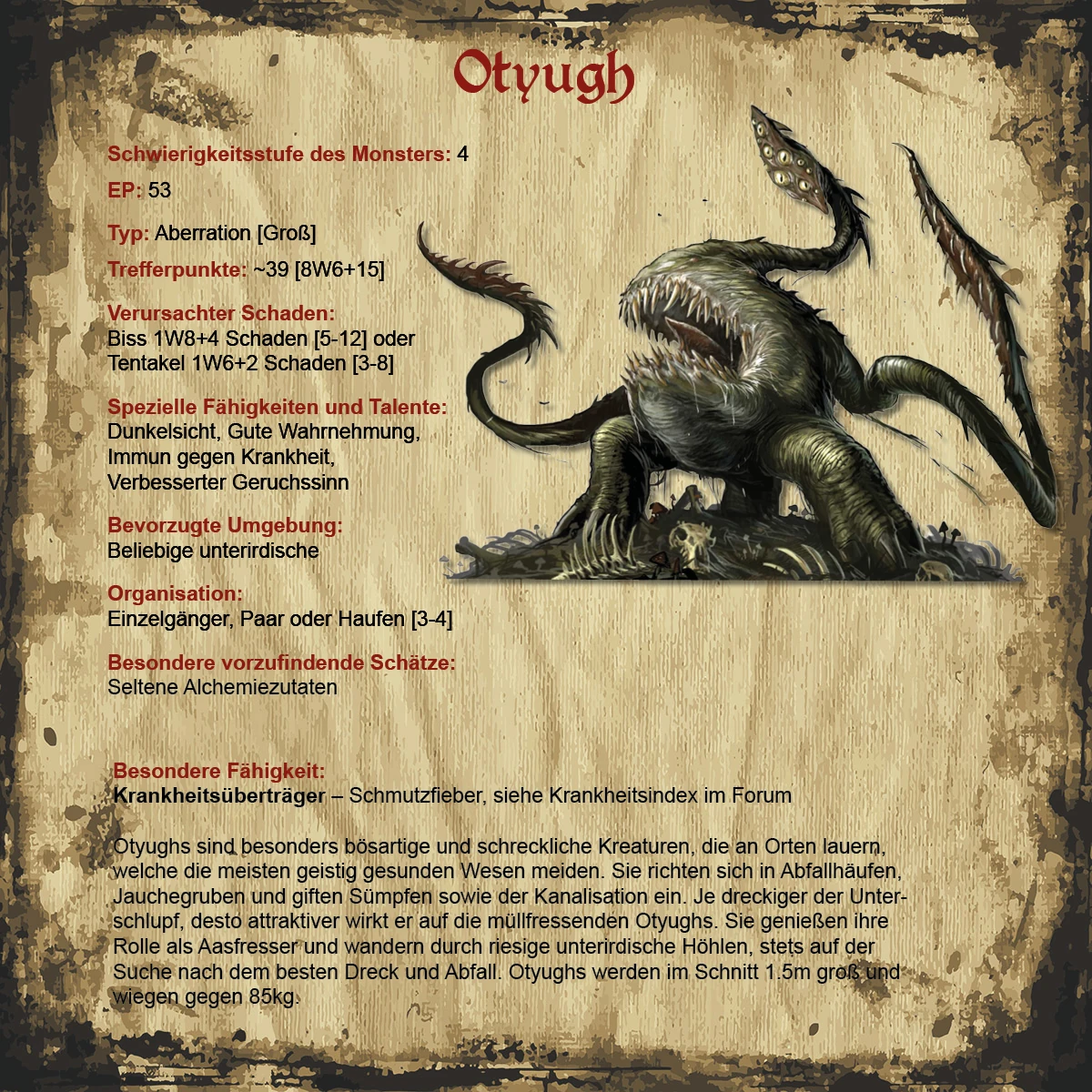 Otyugh | Revaria Wiki | Fandom