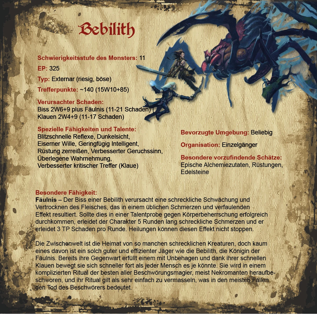 Bebilith | Revaria Wiki | Fandom