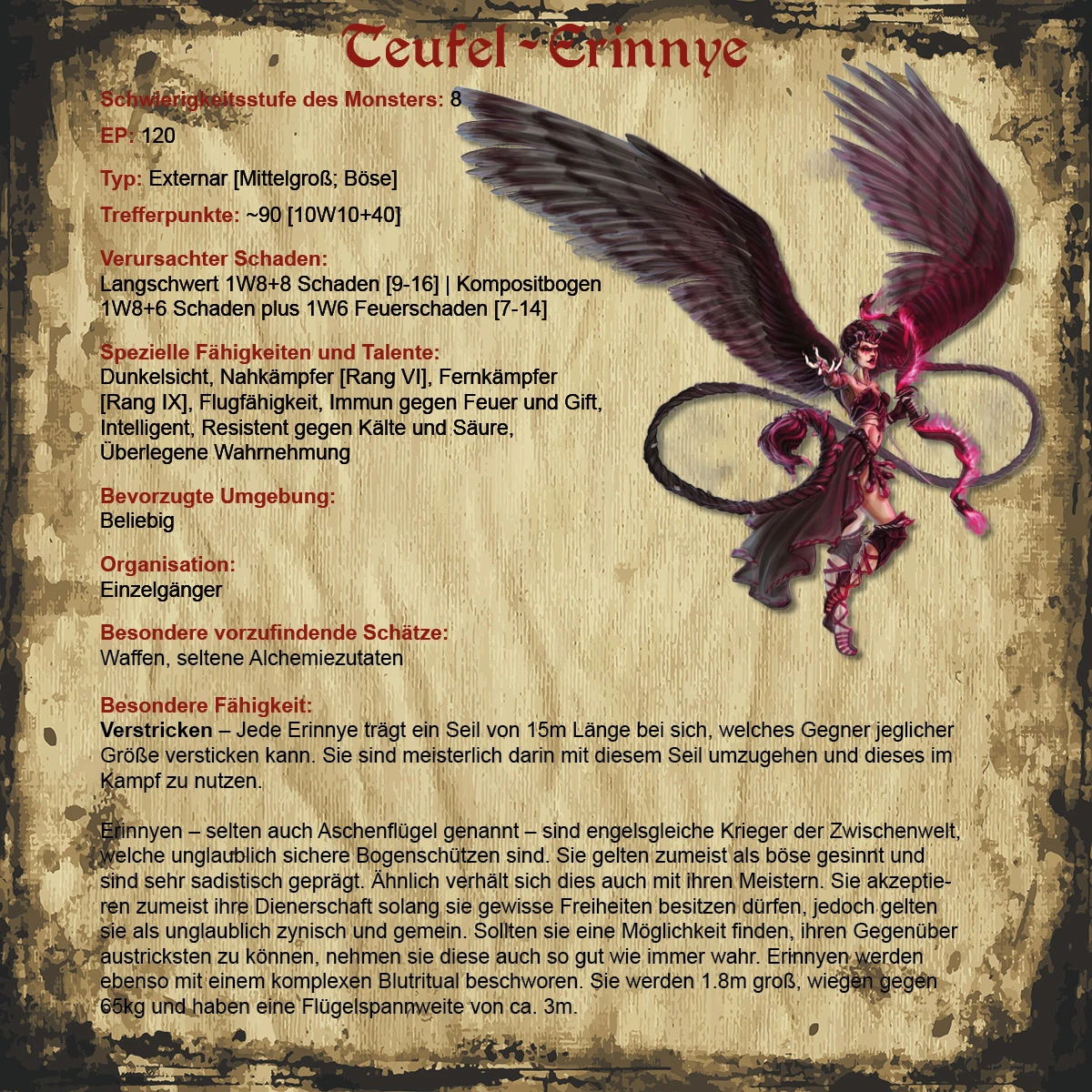 Teufel - Erinnye | Revaria Wiki | Fandom