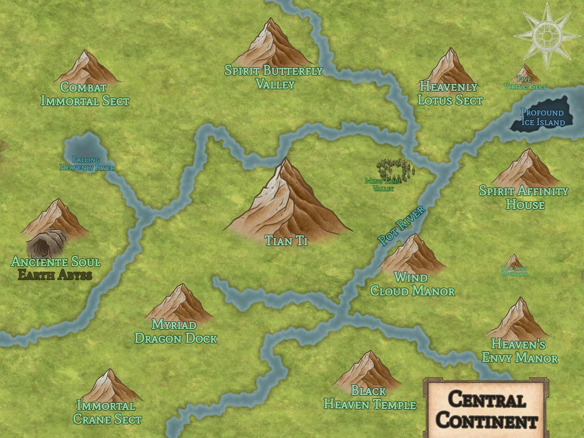 Central Continent | Reverend Insanity Wiki | Fandom