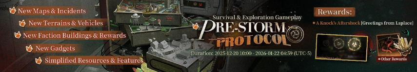 Pre-Storm Protocol (3.1) | Reverse: 1999 Wiki | Fandom