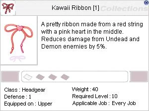 Kawaii Ribbon | Revival-Ro Wiki | Fandom