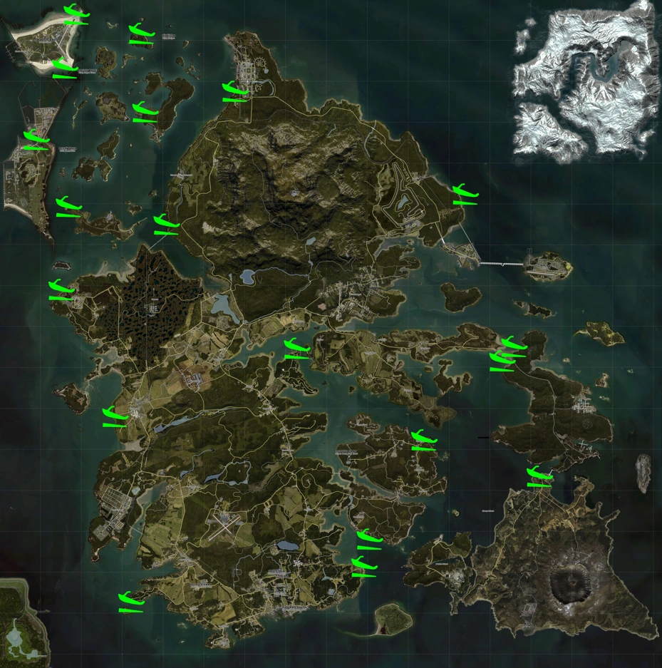 Boat Ports Map | RevolutionDayZ Wiki | Fandom