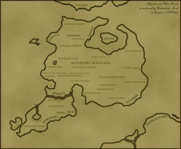 World Map | Revelation: The Lands of Kaldana Wiki | Fandom