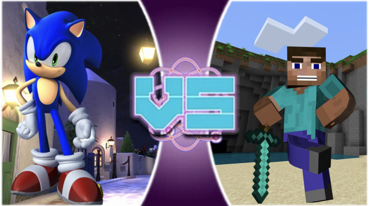 Sonic Vs Steve Rewind Rumble Fanon Wiki Fandom